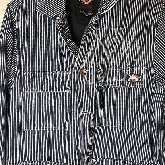 Dickies | Jackets & Coats | Dickies Hickory Striped Chore Jacket | Poshmark